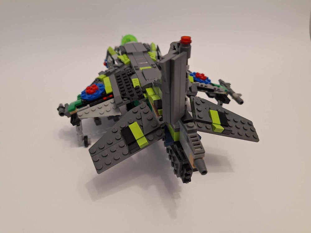 Lego Moc British Plane Harrier Gr3 Lego Minifigure Scale By Pabluas
