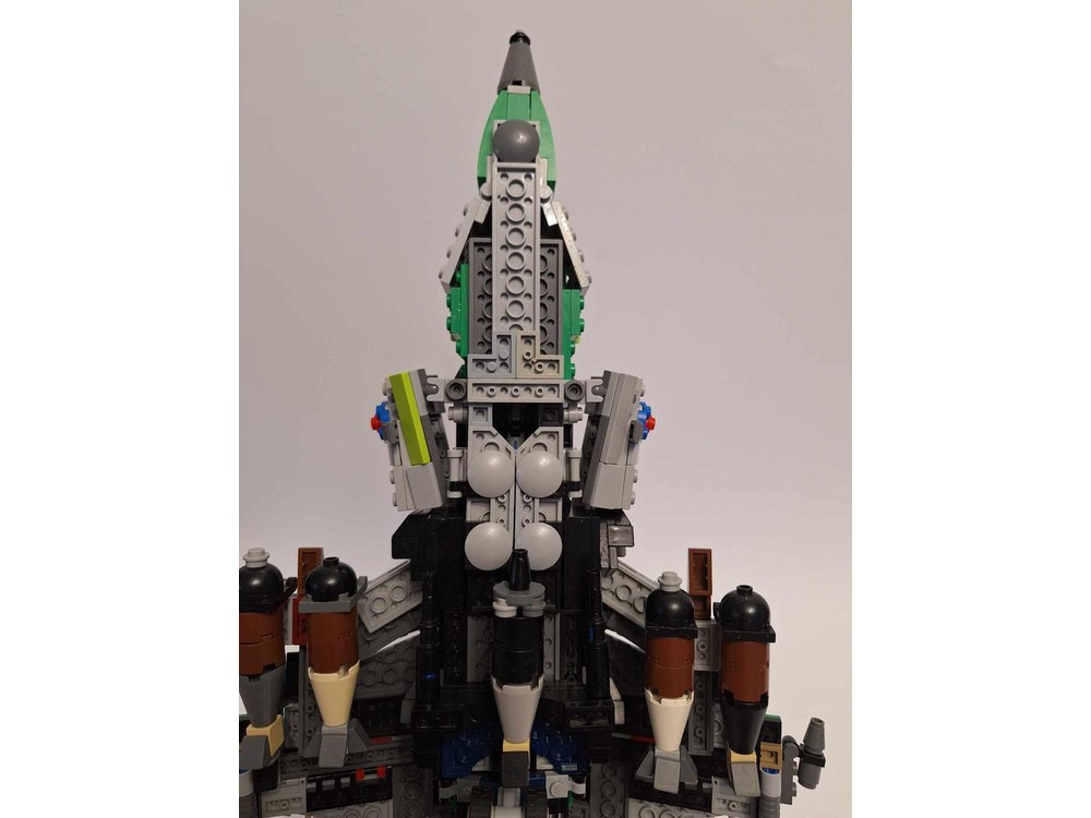 Lego Moc British Plane Harrier Gr3 Lego Minifigure Scale By Pabluas
