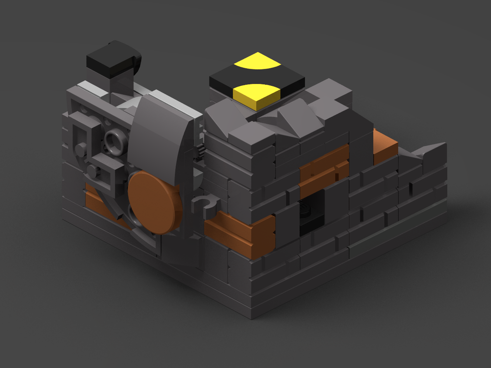 Lego Moc Batcave Minifig Display By Craftingbricks Rebrickable