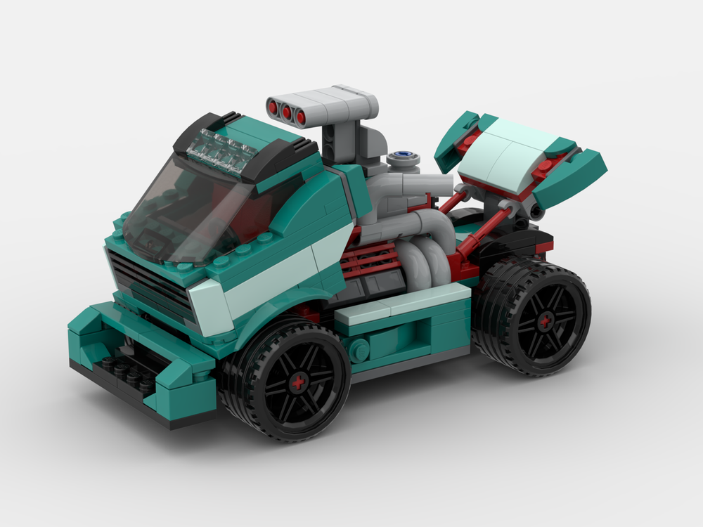 LEGO MOC Turbo track by Alexum8827 | Rebrickable - Build with LEGO