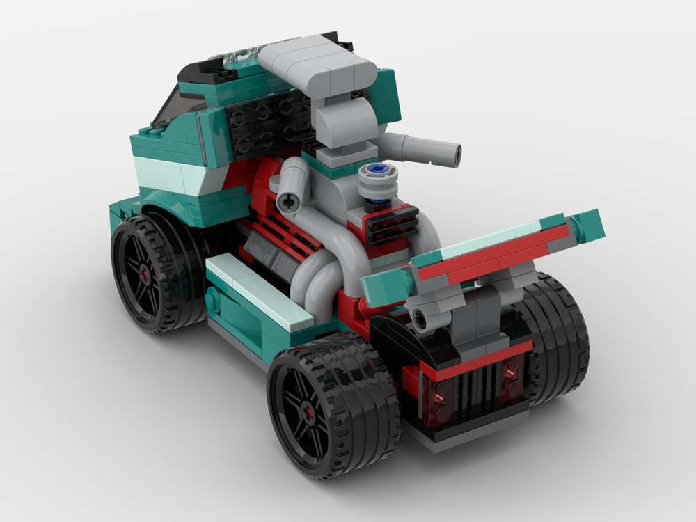 Lego Moc Turbo Track By Alexum8827 Rebrickable Build With Lego