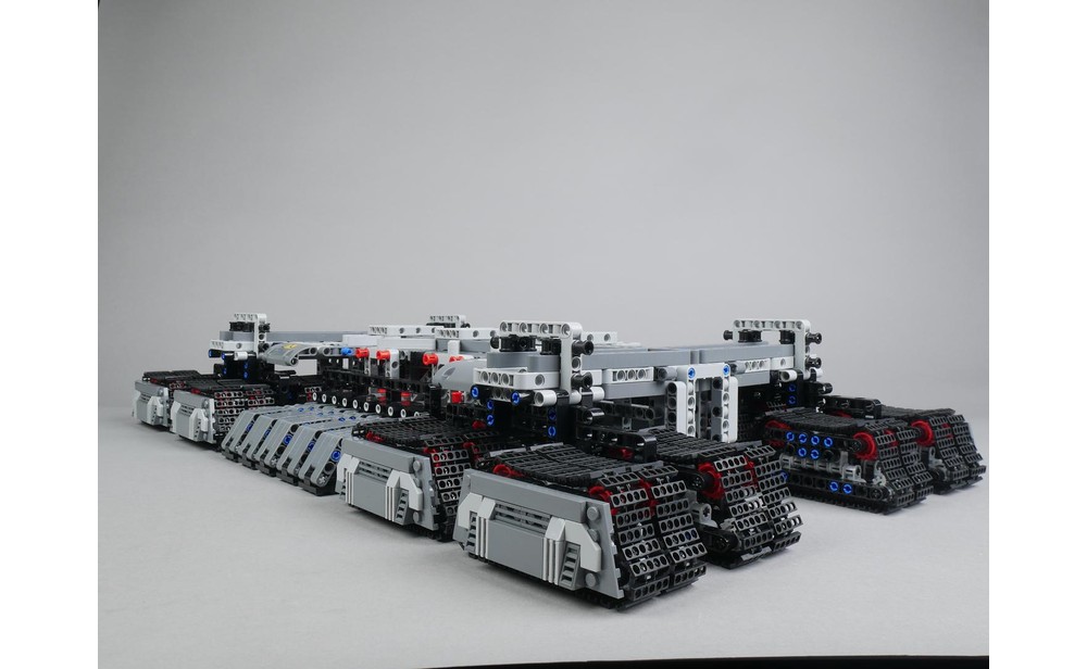 Lego Moc Dune Spice Harvester Chassis By Seregiz Rebrickable