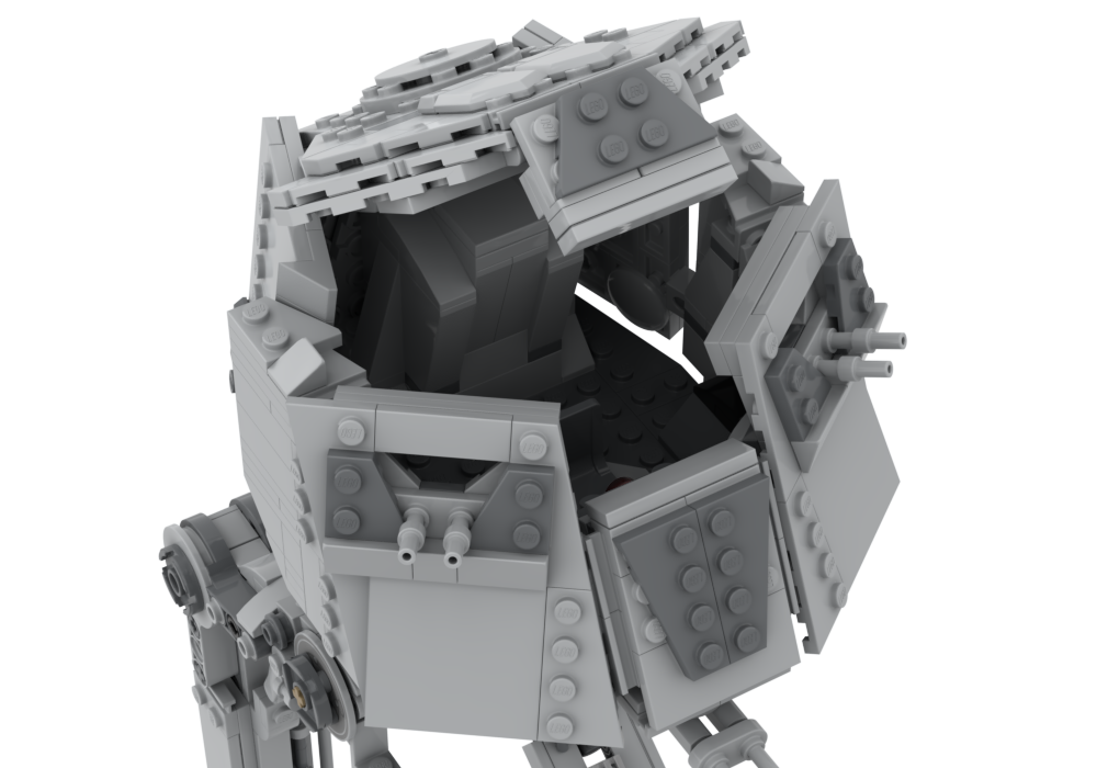 Lego Moc At Ac All Terrain Armored Cannon By Orchardbuilds