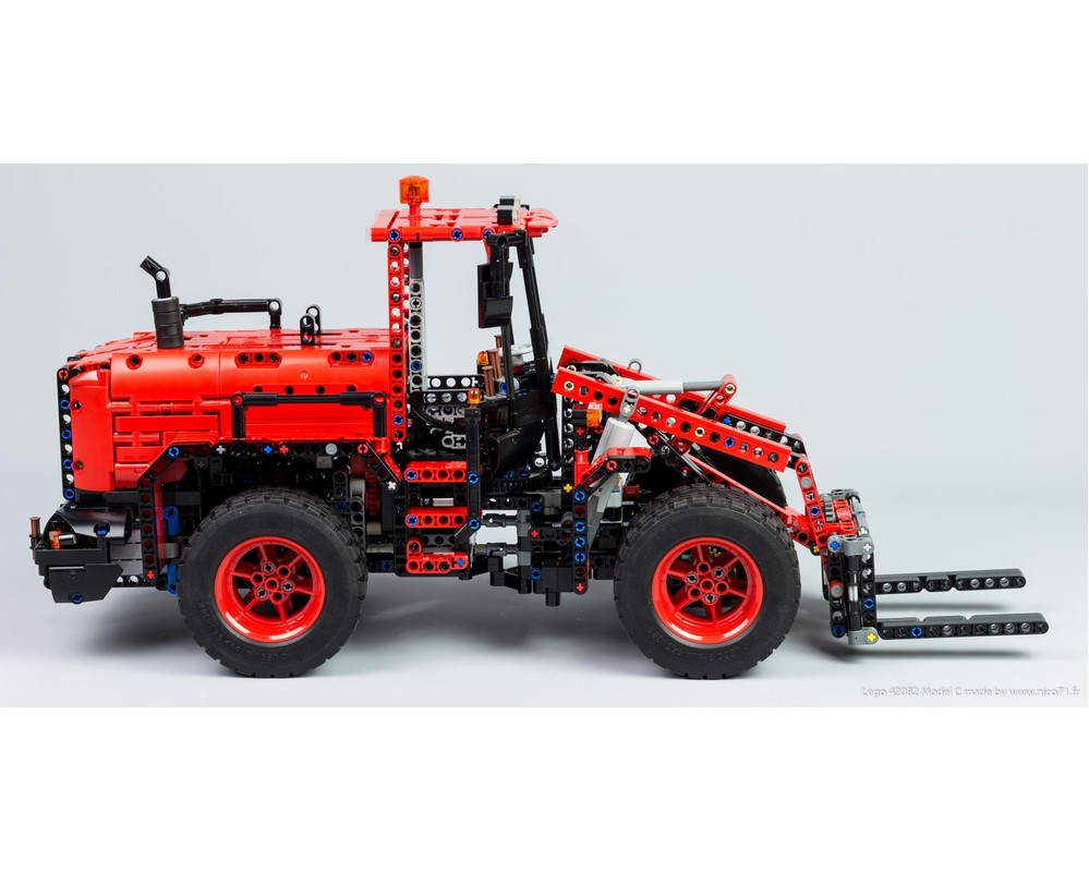 LEGO MOC 42082 Model C Wheel Loader by Nico71 | Rebrickable - Build ...