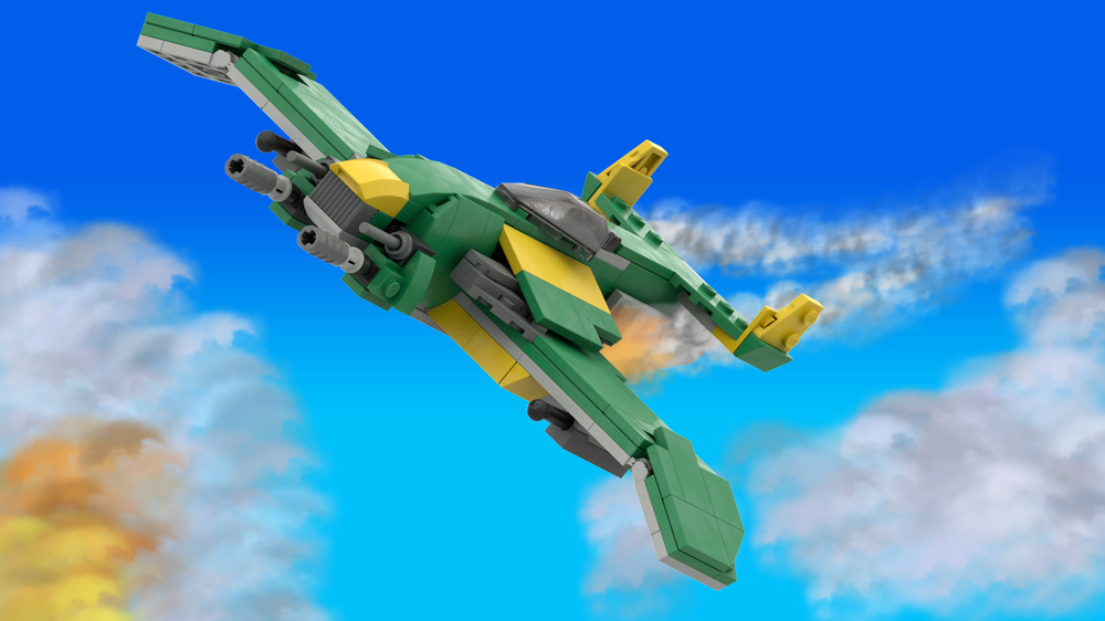 LEGO MOC Warhawk - PS3 Video Game by Flux_McFly | Rebrickable - Build ...