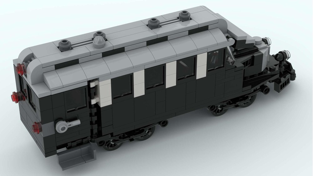 LEGO MOC-189789 Narrow gauge railbus by That50sGuy | Rebrickable ...