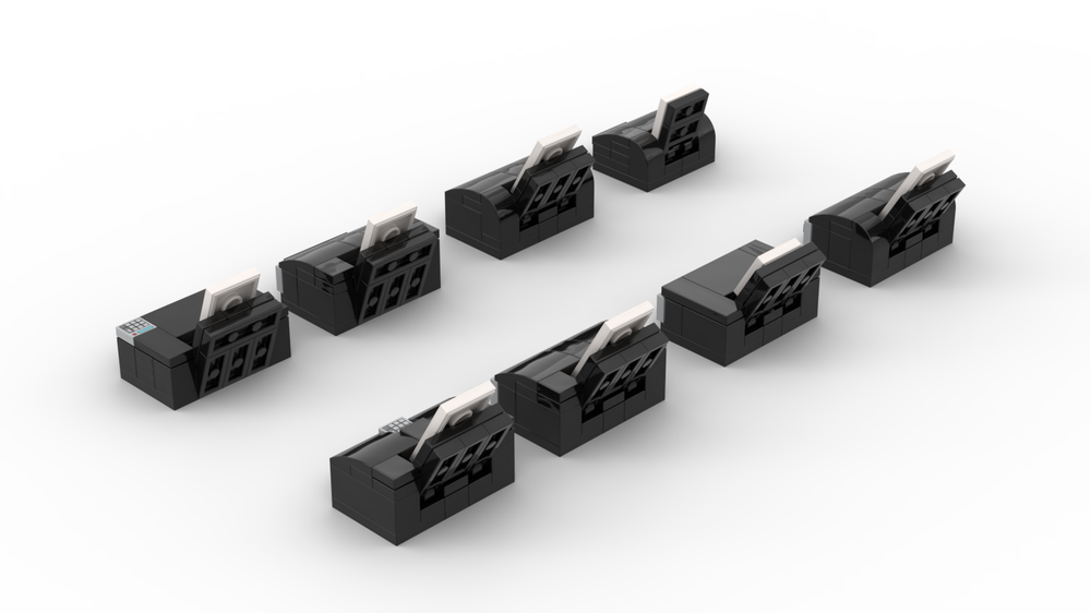 LEGO MOC PAU002 Printer Ideas and Variations by Polarstorm ...