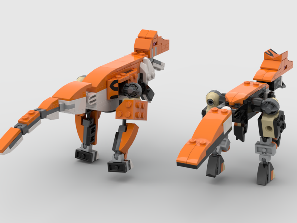 LEGO MOC 31129 Albertosaurus and Dilophosaurus by bloooop | Rebrickable ...