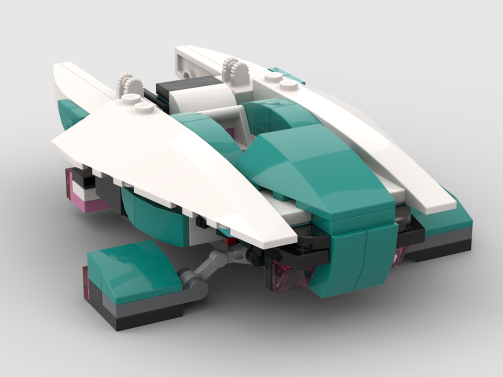 LEGO MOC 70830 Systar Hover-cruiser by ETIA_LEGO | Rebrickable - Build ...