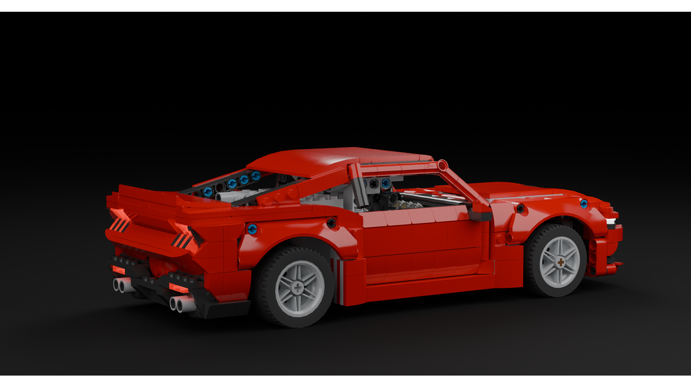 LEGO MOC 2024 Ford Mustang GT by MZ1 | Rebrickable - Build with LEGO
