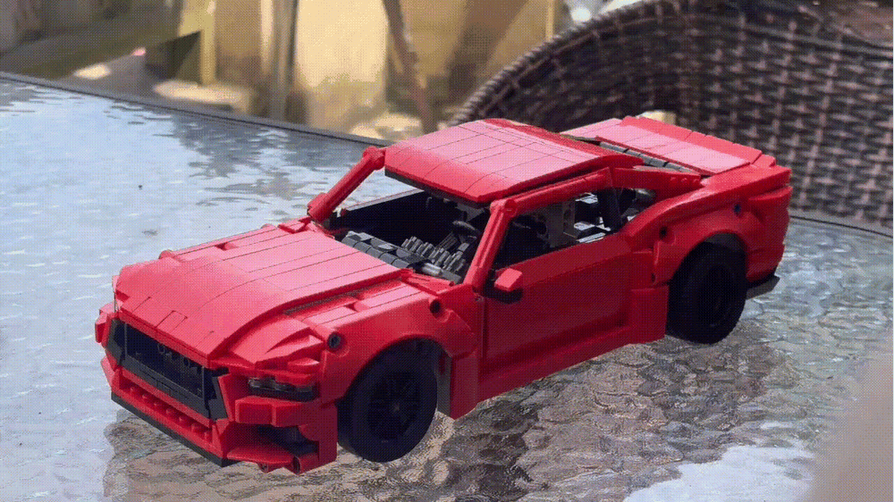 LEGO MOC 2024 Ford Mustang GT by MZ1 | Rebrickable - Build with LEGO