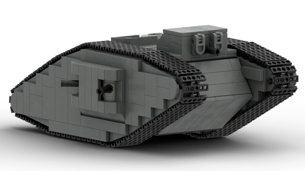 LEGO MOC Mark IV Tank by BlackWolfStudio | Rebrickable - Build with LEGO