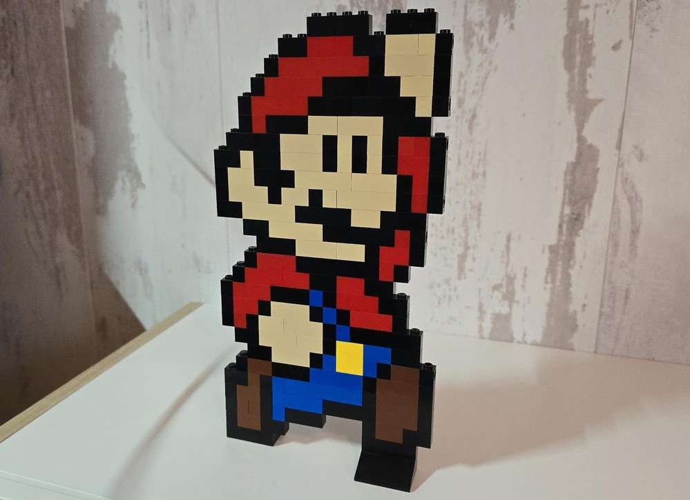 LEGO MOC SUPER MARIO BROS display figure in pixel art by ...