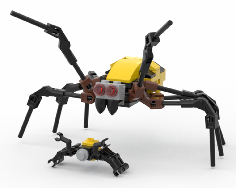 LEGO MOC (G) - Orb Weavers by Groundedbuilder | Rebrickable - Build ...