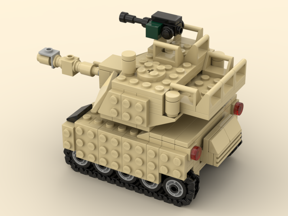 LEGO MOC 𝐌𝐢𝐧𝐢 𝐌𝟏 𝐀𝐛𝐫𝐚𝐦𝐬 𝐕𝟏 100 likes for V2! by Superdandy ...