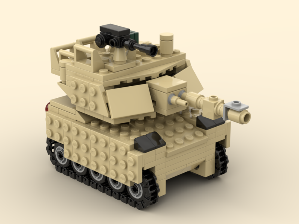 LEGO MOC 𝐌𝐢𝐧𝐢 𝐌𝟏 𝐀𝐛𝐫𝐚𝐦𝐬 𝐕𝟏 100 likes for V2! by Superdandy ...