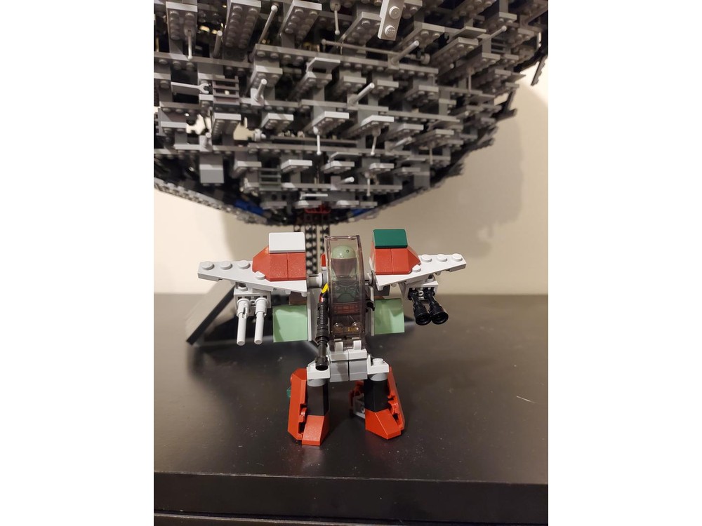 Lego Moc 75344 Alt Build Bobas Exo Force Mech By Camobricktape