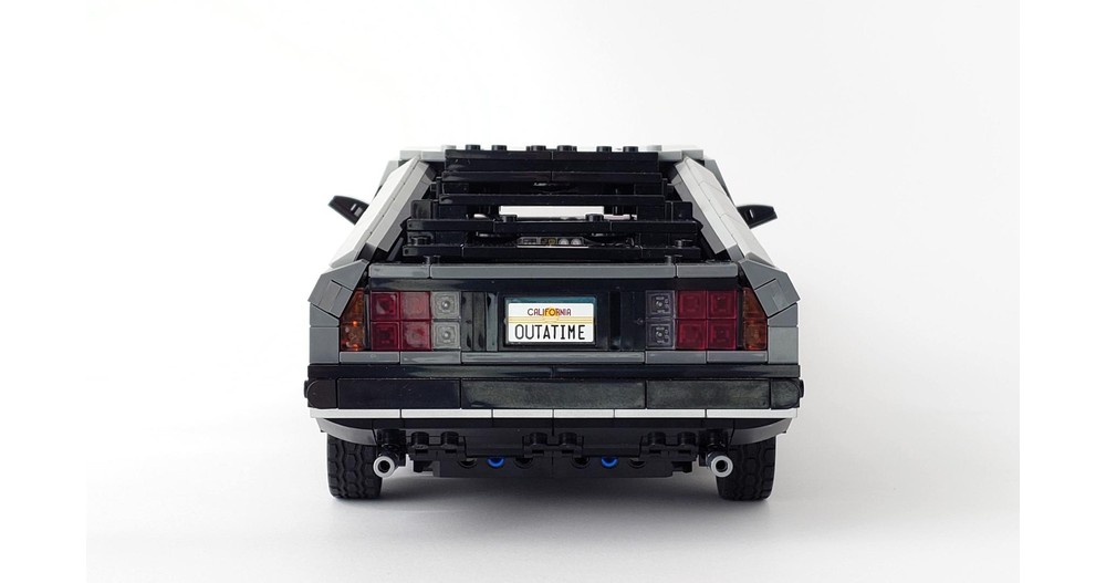 Lego Moc Delorean Dmc 12 By Marcinmajkowski Rebrickable Build With Lego