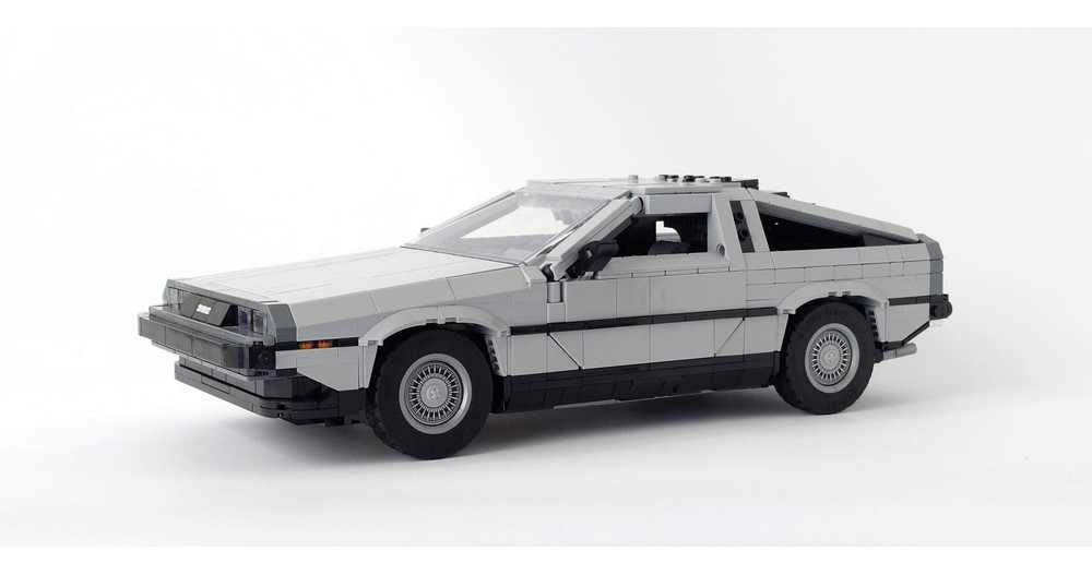 Lego Moc Delorean Dmc 12 By Marcinmajkowski Rebrickable Build With Lego