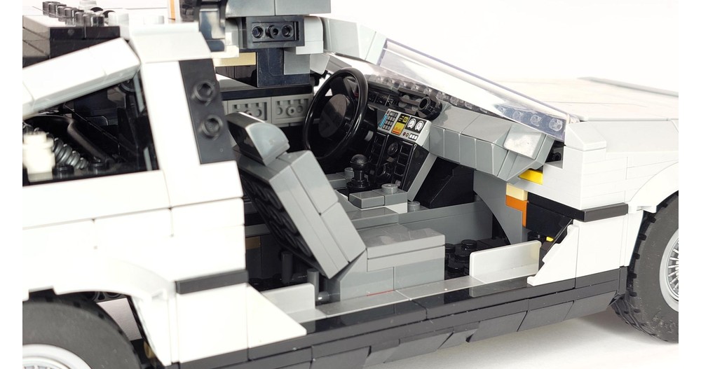 Lego Moc Delorean Dmc 12 By Marcinmajkowski Rebrickable Build With Lego