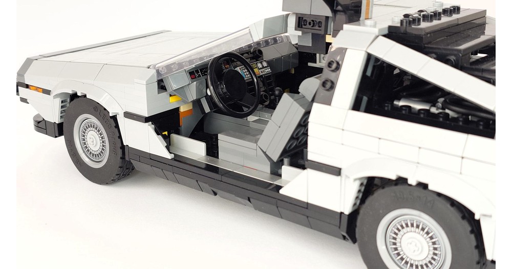 Lego Moc Delorean Dmc 12 By Marcinmajkowski Rebrickable Build With Lego
