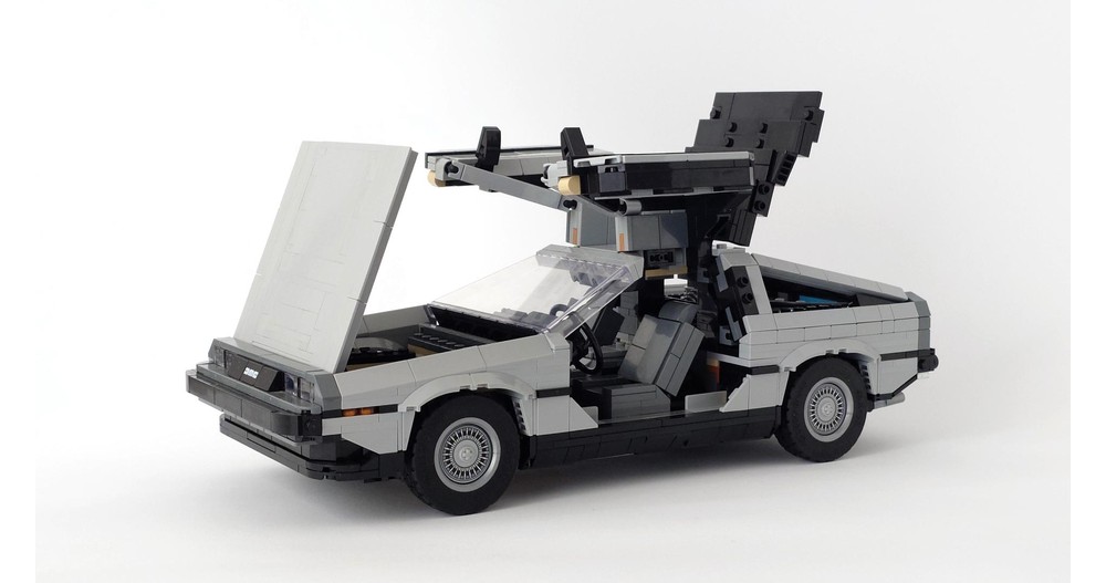 Lego Moc Delorean Dmc 12 By Marcinmajkowski Rebrickable Build With Lego