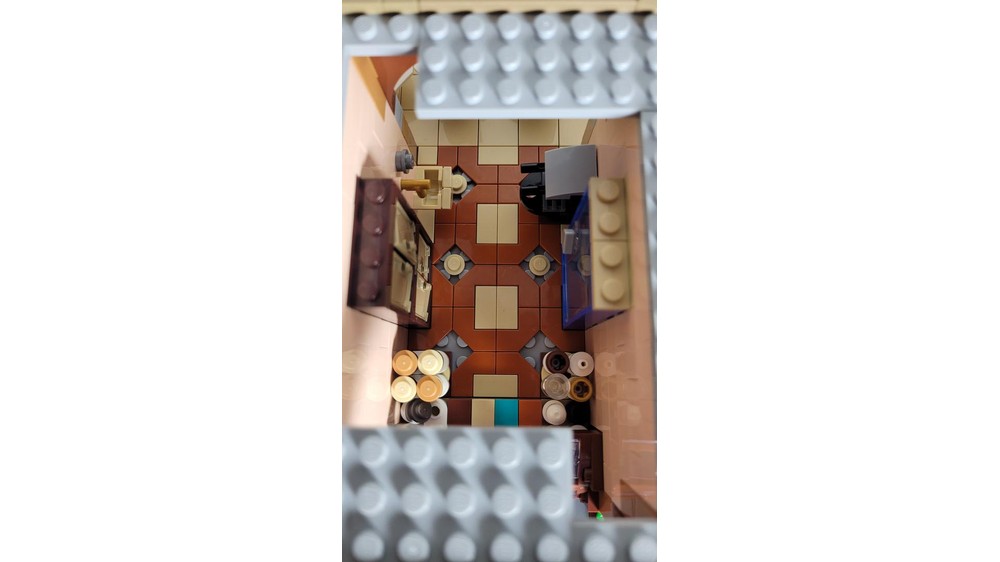 Lego Moc 10297 Ice Cream Parlor And Spa By Drphil Rebrickable Build