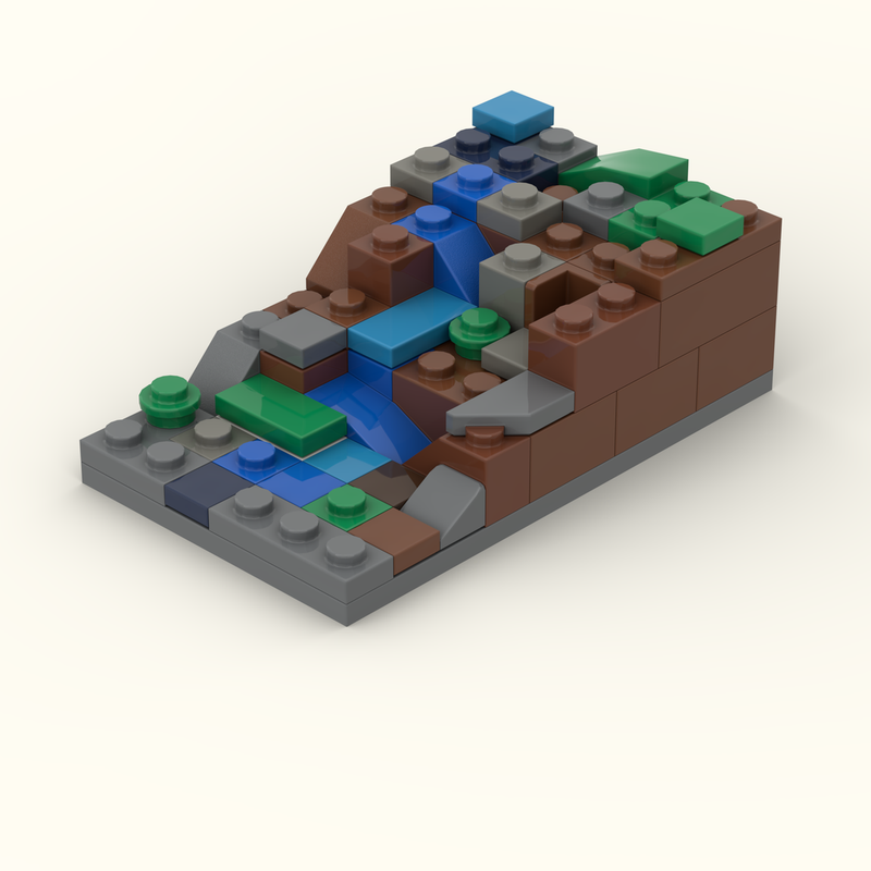 LEGO MOC Water stream(mini) by Txizu | Rebrickable - Build with LEGO