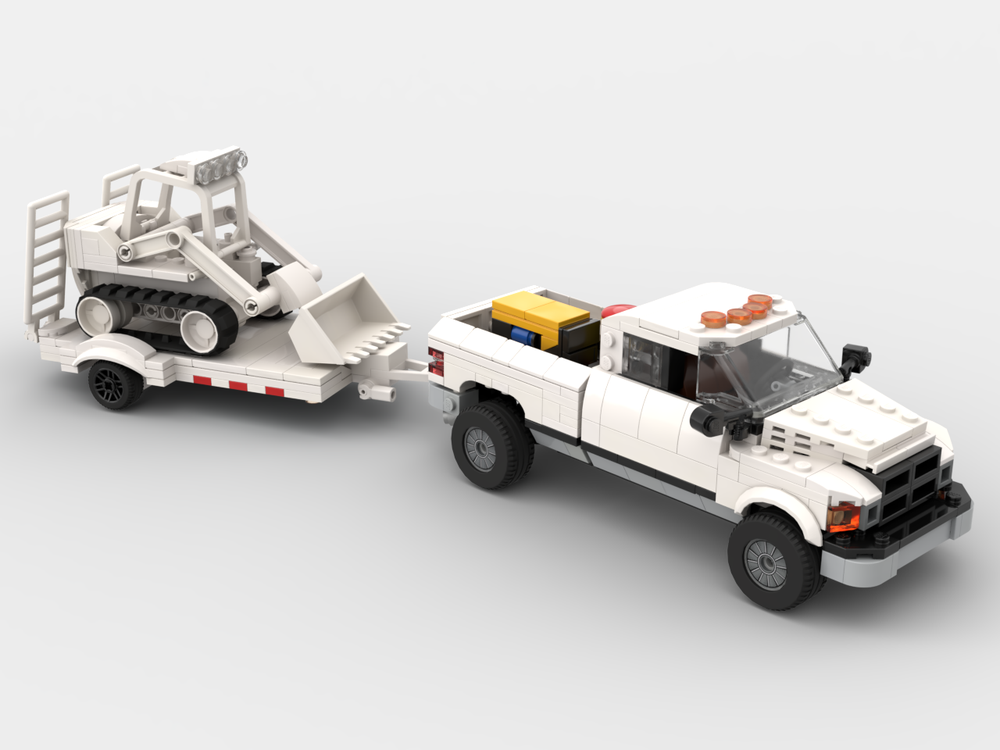 Lego Moc Dodge Ram Pickup By Owstin Rebrickable Build With Lego