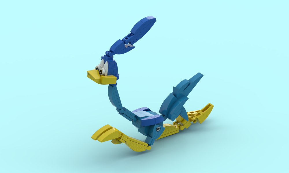 LEGO MOC Road Runner - Beep Beep by DiegoFontana | Rebrickable - Build ...