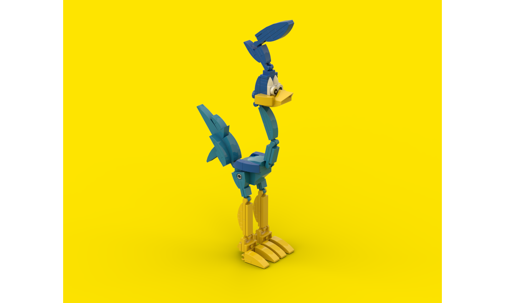 LEGO MOC Road Runner - Beep Beep by DiegoFontana | Rebrickable - Build ...