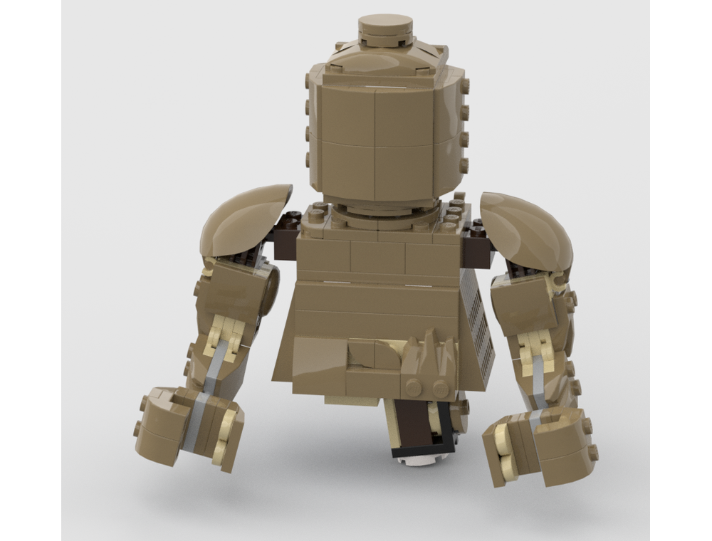 Lego Moc Sandman Upscaled Minifigure By Quarkesh Rebrickable Build
