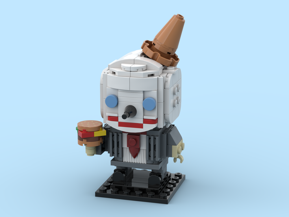 LEGO MOC Jack in the Box mascot Brickheadz by Penguins and plastic ...