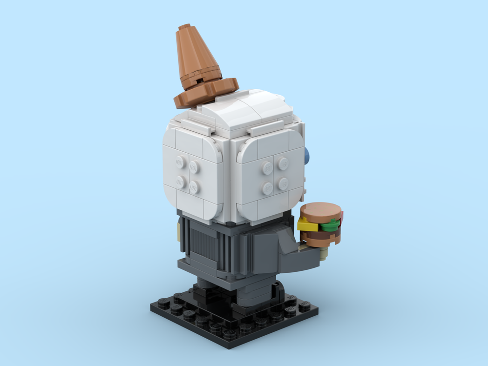 LEGO MOC Jack in the Box mascot Brickheadz by Penguins and plastic ...