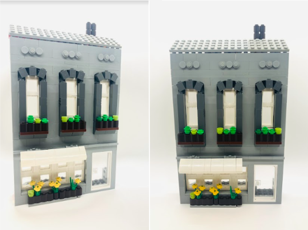 LEGO MOC Building Front - old by BasicBuilder23 | Rebrickable - Build ...