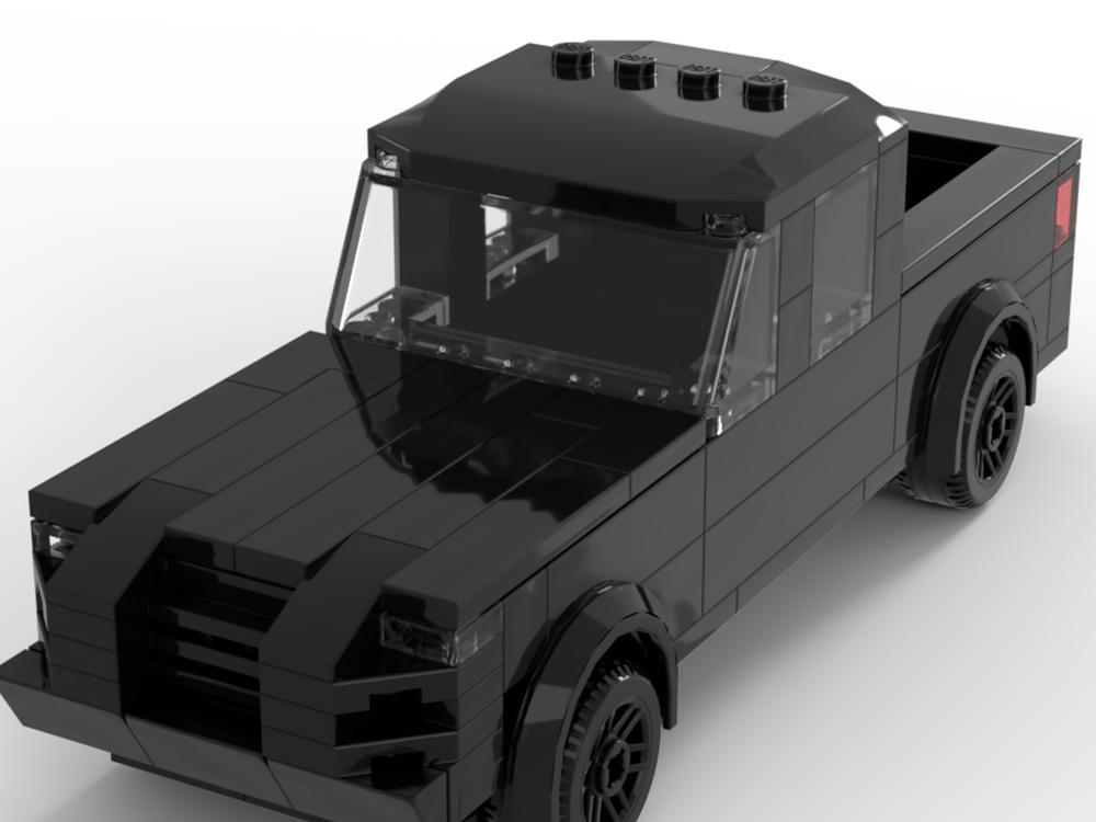 LEGO MOC CHEVROLET SILVERADO by Zuliozo | Rebrickable - Build with LEGO