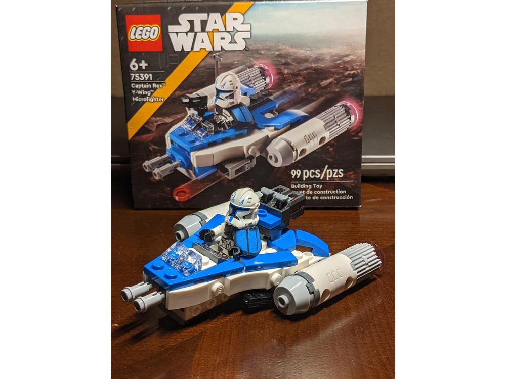 Lego Moc 75391 Captain Rexs Y Wing Upgrade Mod By Masterbrickseparator