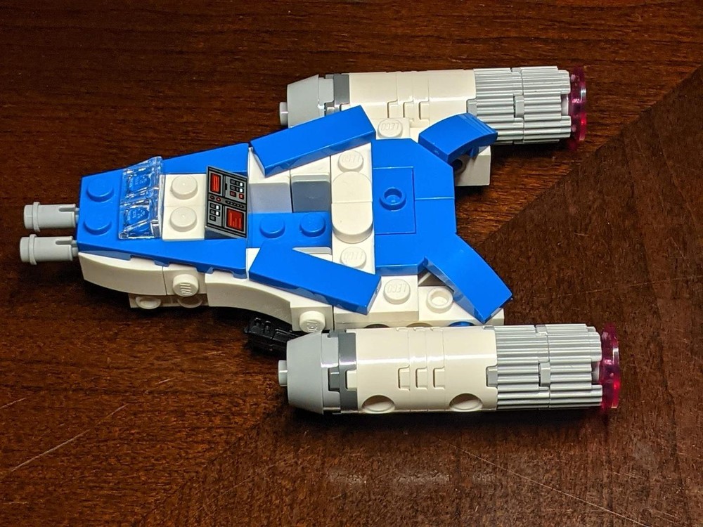 Lego Moc 75391 Captain Rexs Y Wing Upgrade Mod By Masterbrickseparator