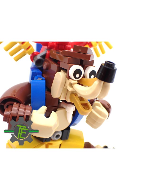 LEGO MOC Banjo Kazooie Jumping by Terra_Ender | Rebrickable - Build ...