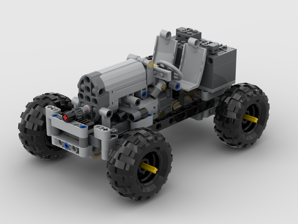 LEGO MOC AWD chassic by ahsas5726 | Rebrickable - Build with LEGO