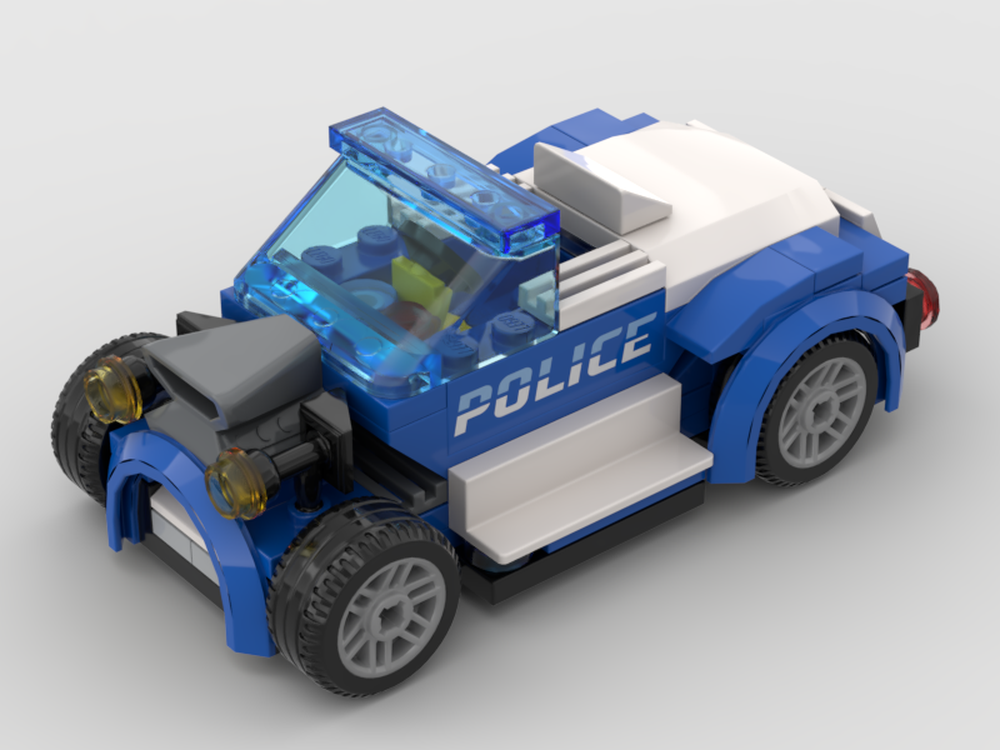 LEGO MOC 60312 Alternative - Police Roadster by Curiousite ...