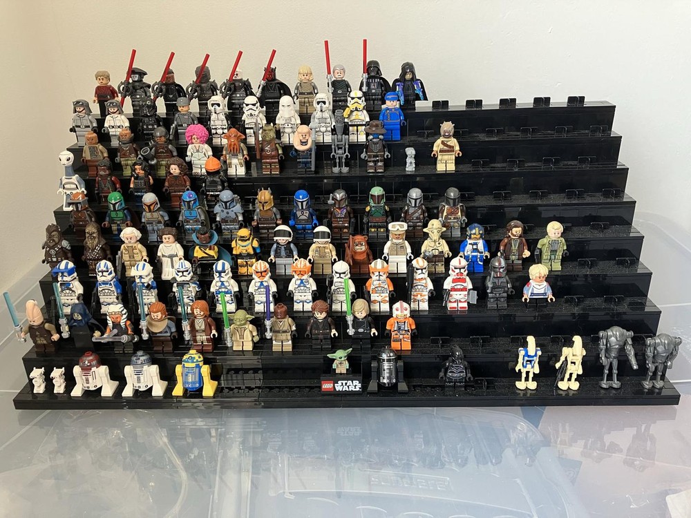 LEGO MOC Minifigure display stand (139 figures) by markuzzz ...