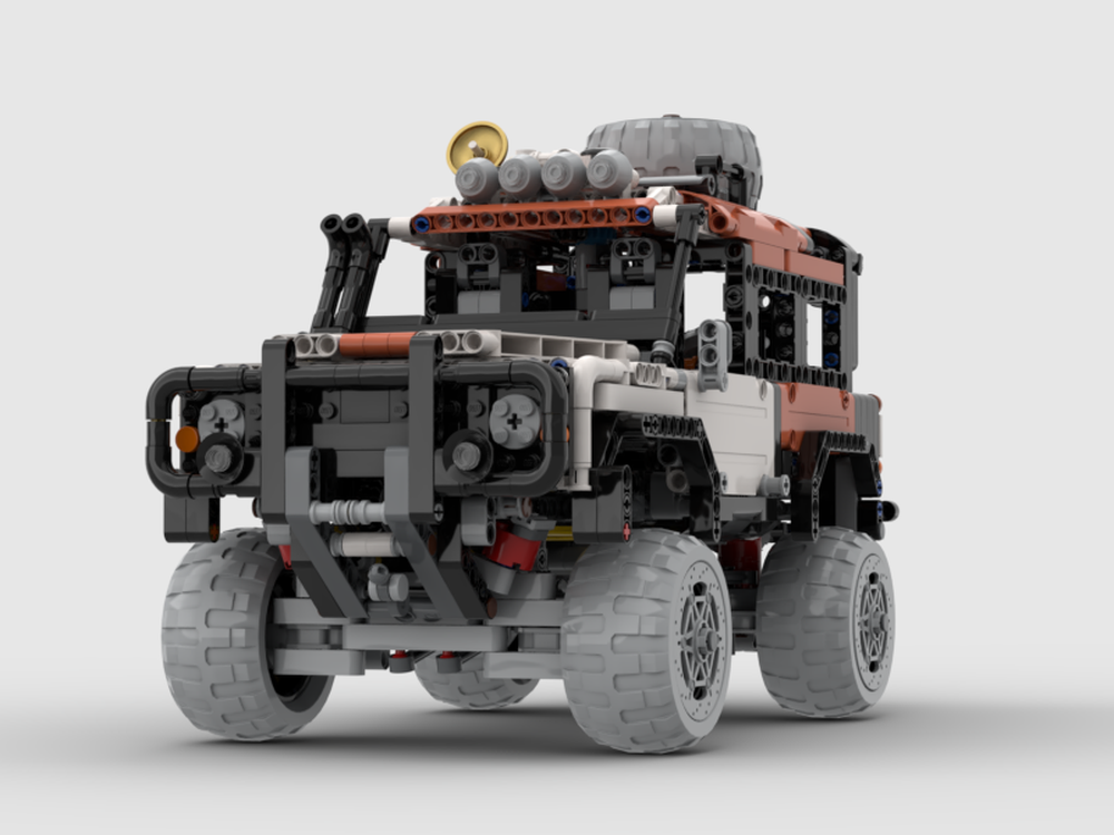 LEGO MOC 42180 - Defender by ale0794 | Rebrickable - Build with LEGO