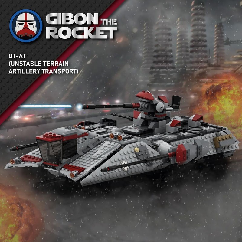 LEGO MOC UT-AT - Unstable Terrain Armored/Artillery Transport (based on ...