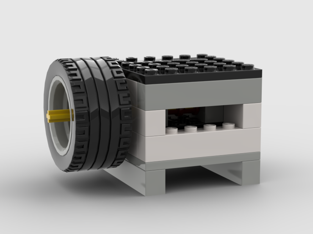 LEGO MOC Lego Vacuum Turbine by Axis_Garage | Rebrickable - Build with LEGO