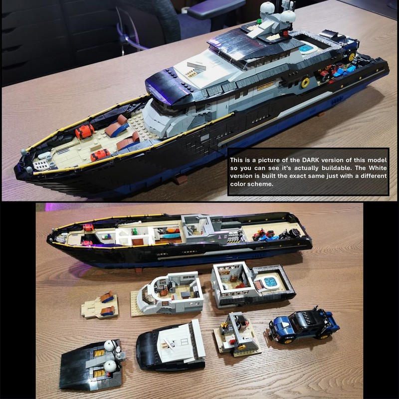 LEGO MOC Explorer's Yacht - WHITE Version by MrJBuilds | Rebrickable ...