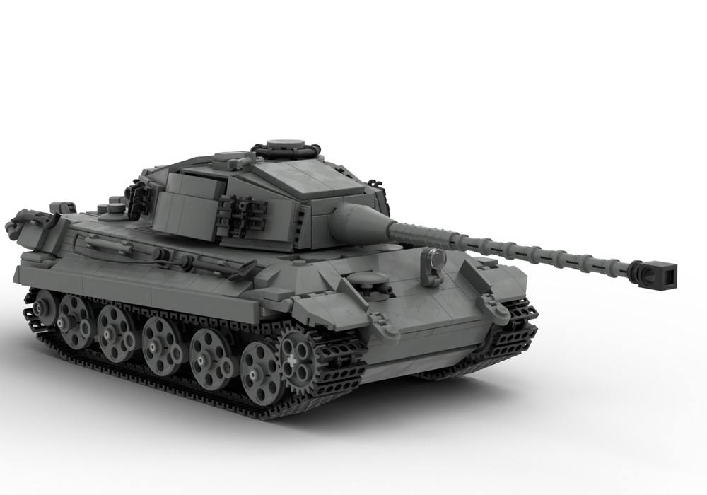 LEGO MOC King Tiger Tank (Tiger 2) by BlackWolfStudio | Rebrickable ...