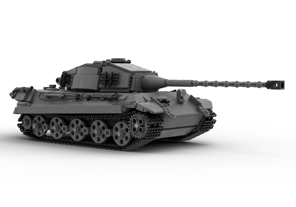 LEGO MOC King Tiger Tank (Tiger 2) by BlackWolfStudio | Rebrickable ...