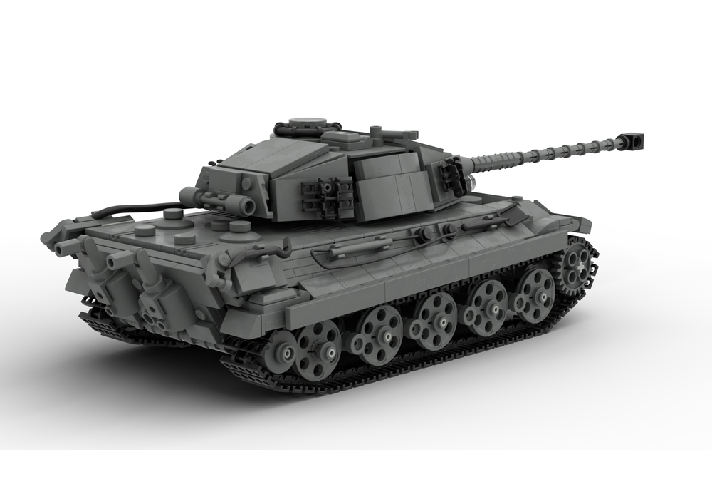 LEGO MOC King Tiger Tank (Tiger 2) by BlackWolfStudio | Rebrickable ...