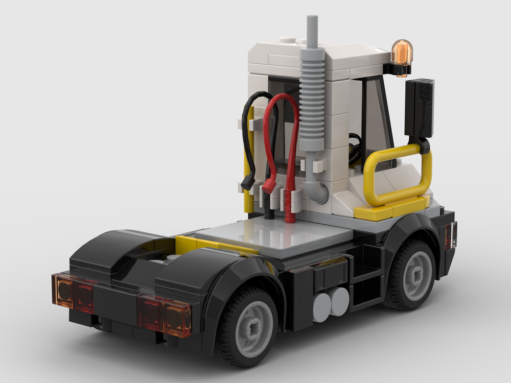 Lego Moc Terminal Tractor By Phigeon Rebrickable Build With Lego